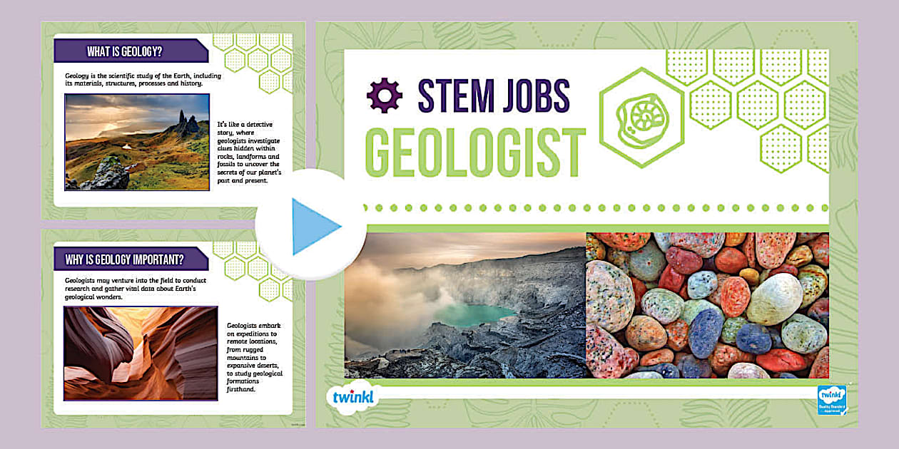 STEM Jobs - Geologist PowerPoint | What Does a Geologist Do?