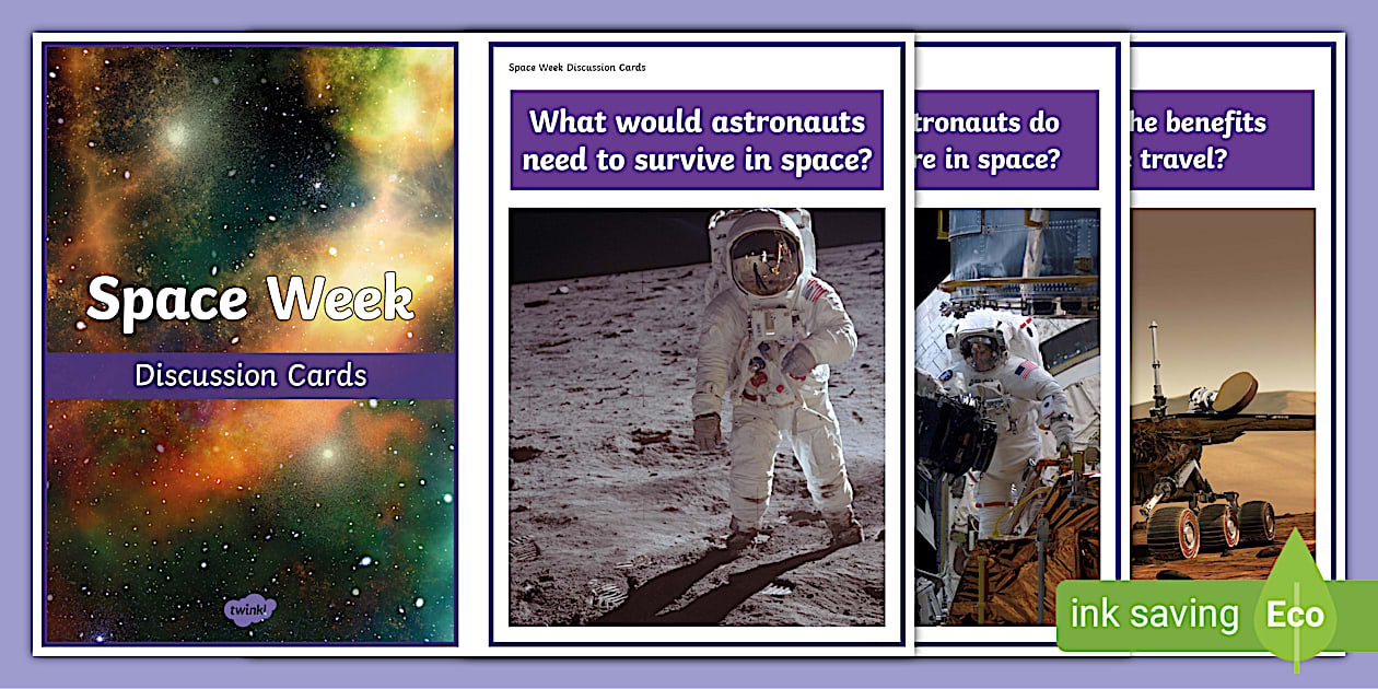 Space Exploration Discussion Cards