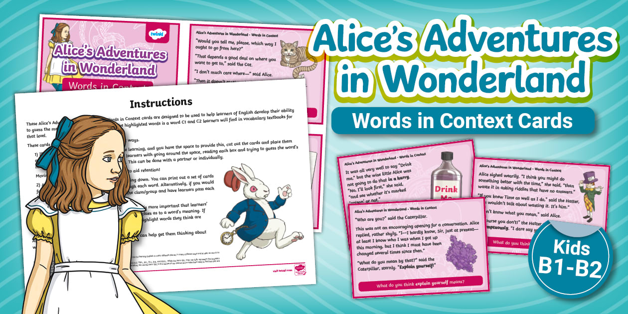 ESL Alice's Adventures in Wonderland