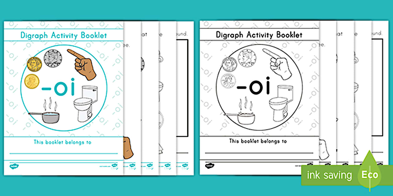 -oi Digraph Activity Booklet (teacher made) - Twinkl