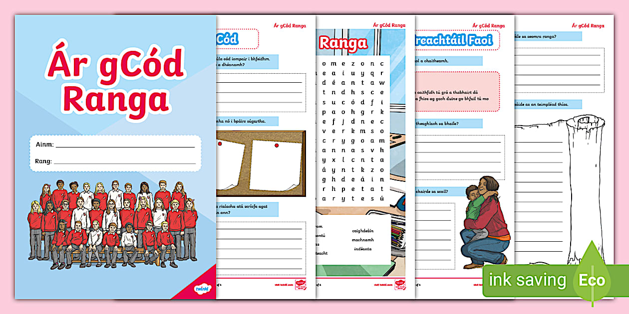 Ár gCód Ranga Leabhrán (teacher made) - Twinkl