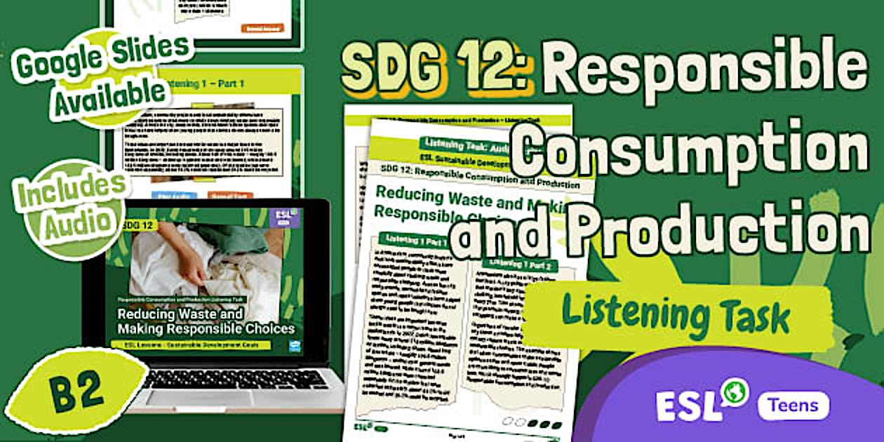 SDG 12: Responsible Consumption and Production