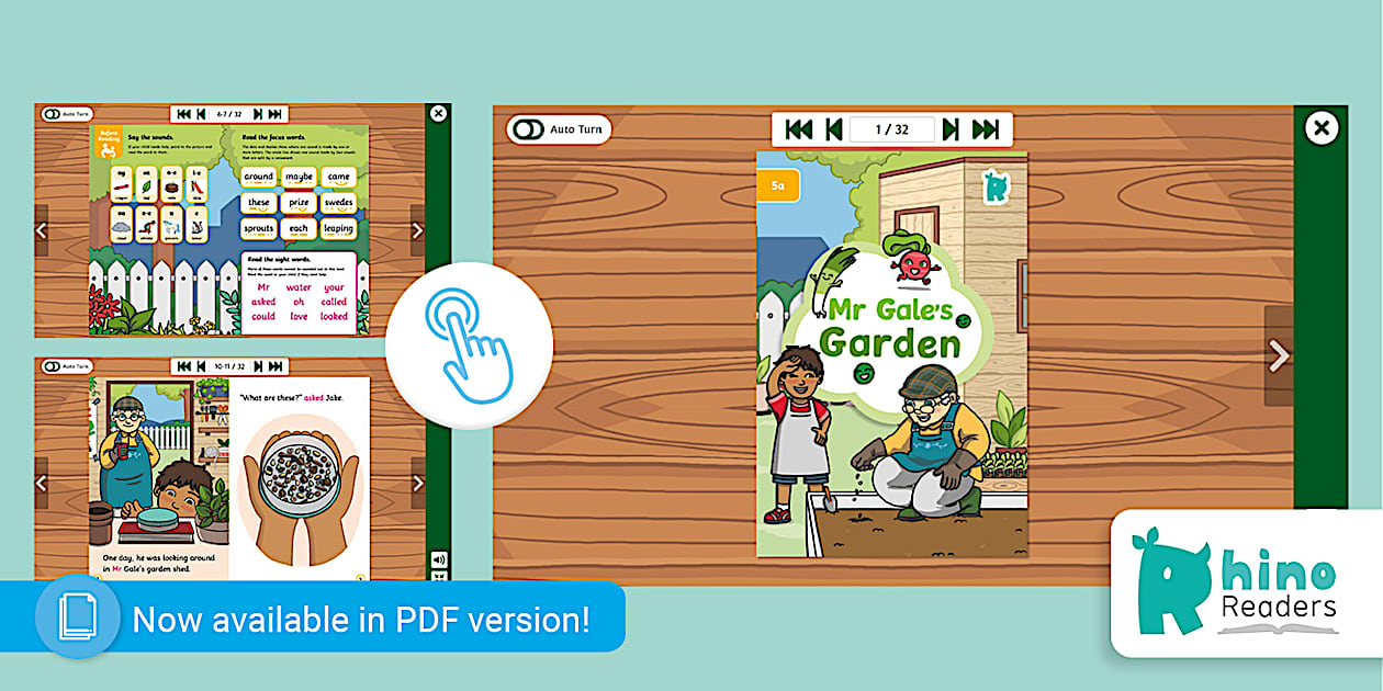 Level 5a Decodable Readers: Mr Gale's Garden (teacher made)