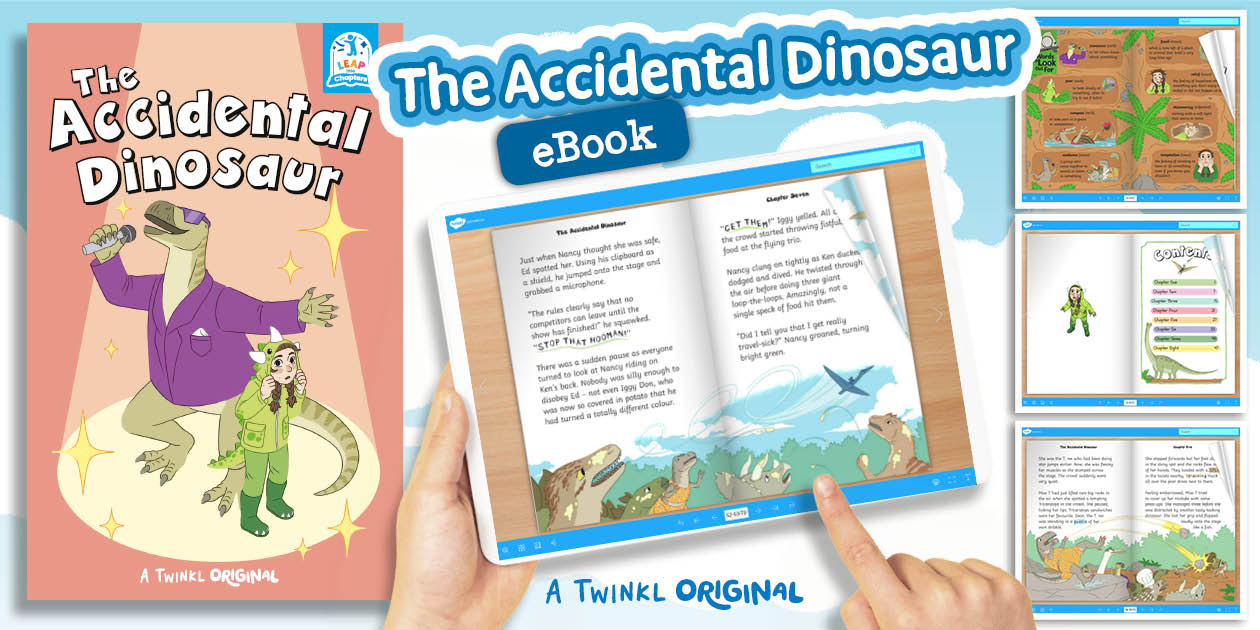 The Accidental Dinosaur eBook: children's dinosaur books