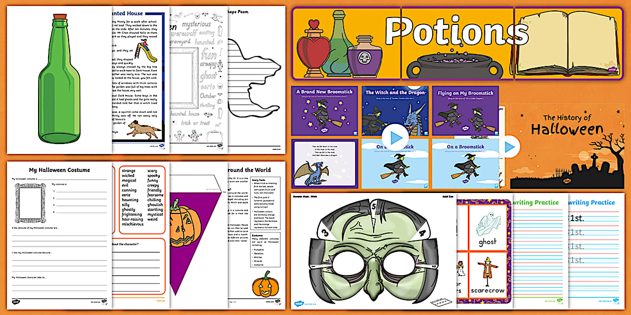 Halloween Junior Primary Resource Pack (teacher made)