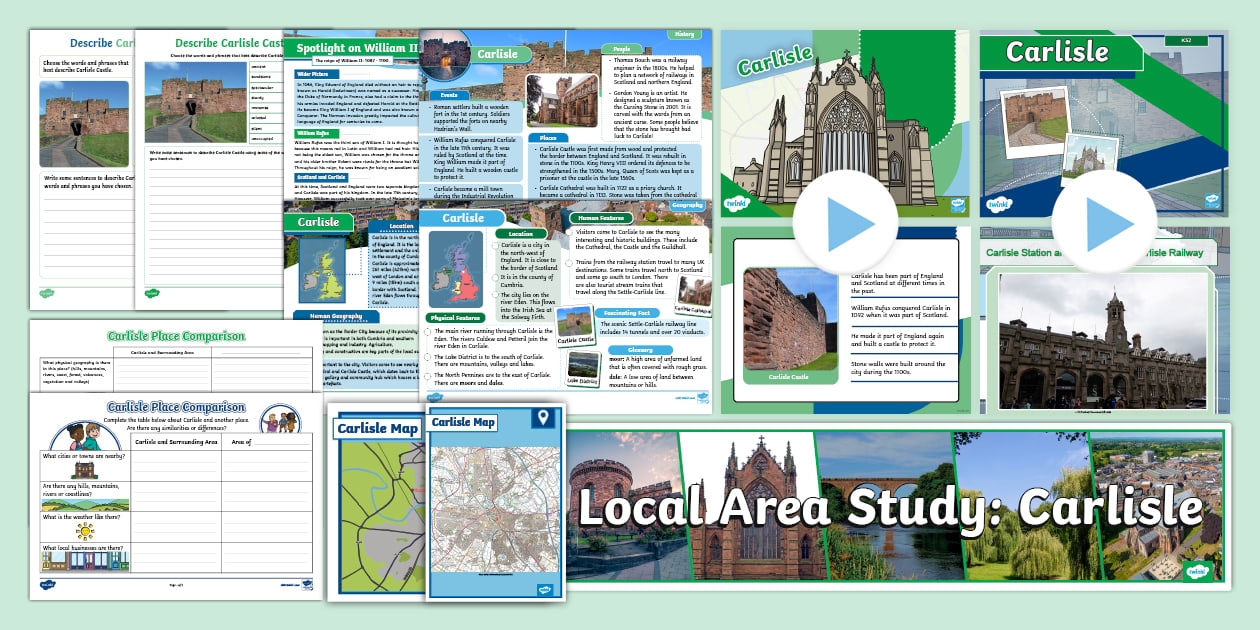 Carlisle Local Area Study Teaching Pack (teacher made)