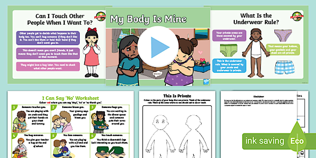 PSHE Consent Lesson KS1 - Body Awareness and Consent