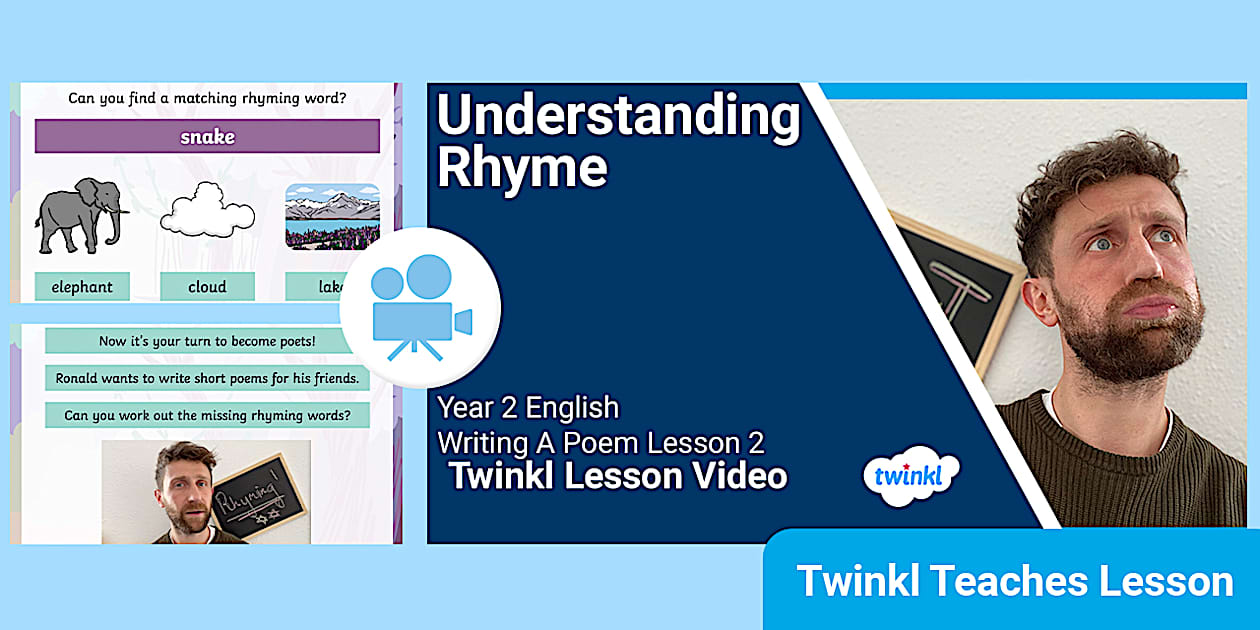 Year 2 (Ages 6-7) Writing A Poem: Video Lesson 2 - Twinkl