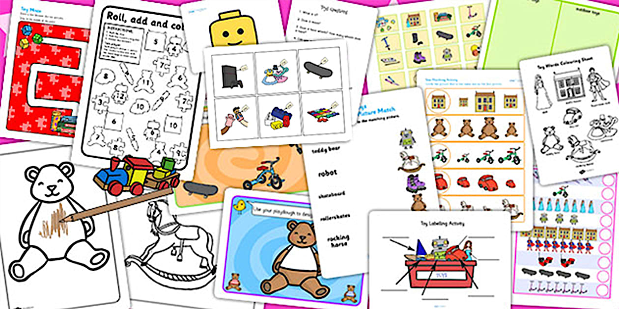 Toys Activity Pack (teacher made) - Twinkl