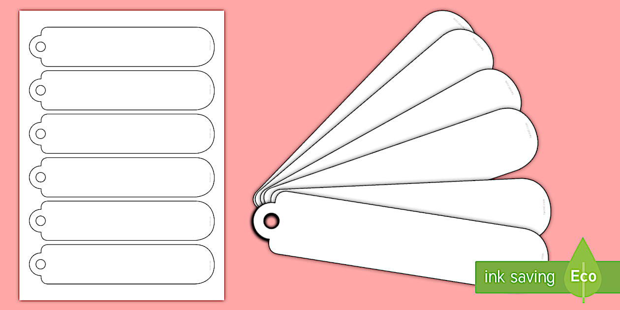 👉 Blank Editable Fan Book (teacher made) - Twinkl