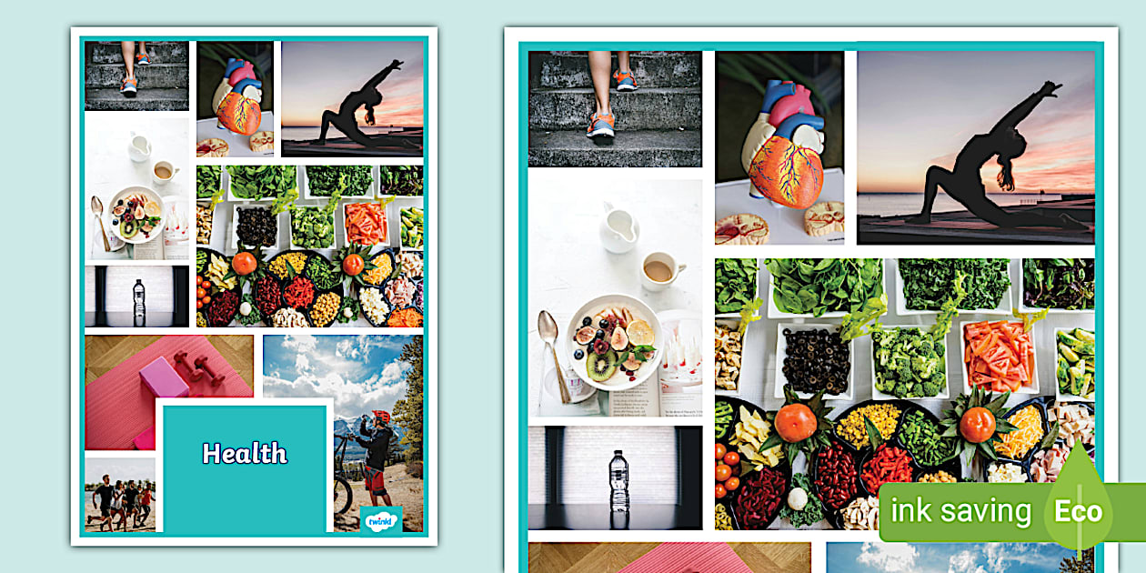 Health Education Book Cover (Teacher-Made) - Twinkl