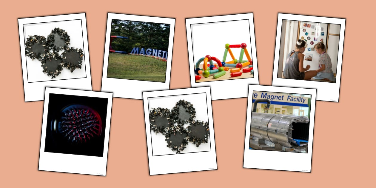 Magnets Instant Photo Style Display Images (teacher made)