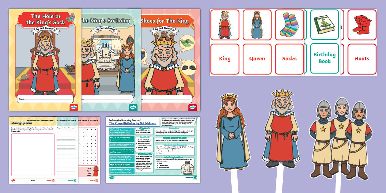 King Series Follow Up Activity Pack (teacher made) - Twinkl