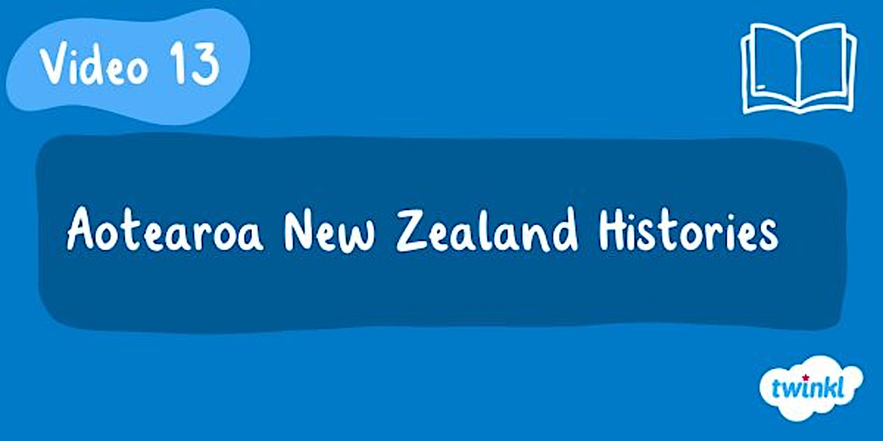 Tutorial 13 - Aotearoa New Zealand Histories (teacher made)
