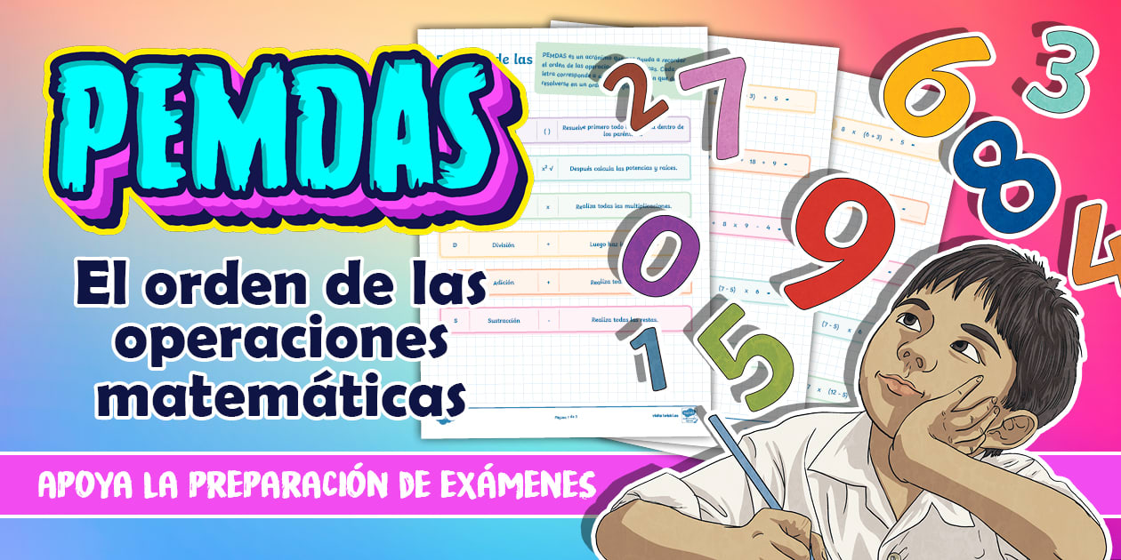 Ficha de actividad: El orden de las operaciones - PEMDAS