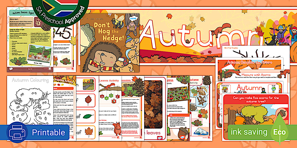 Autumn Resource Pack (teacher made) - Twinkl