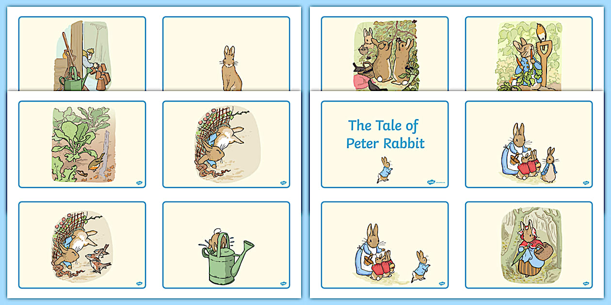 The Tale of Peter Rabbit Story Sequencing Cards - Twinkl
