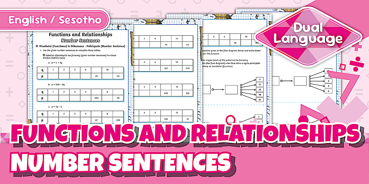 Grad7 Math3 - Functions and Relationships – Number Sentences