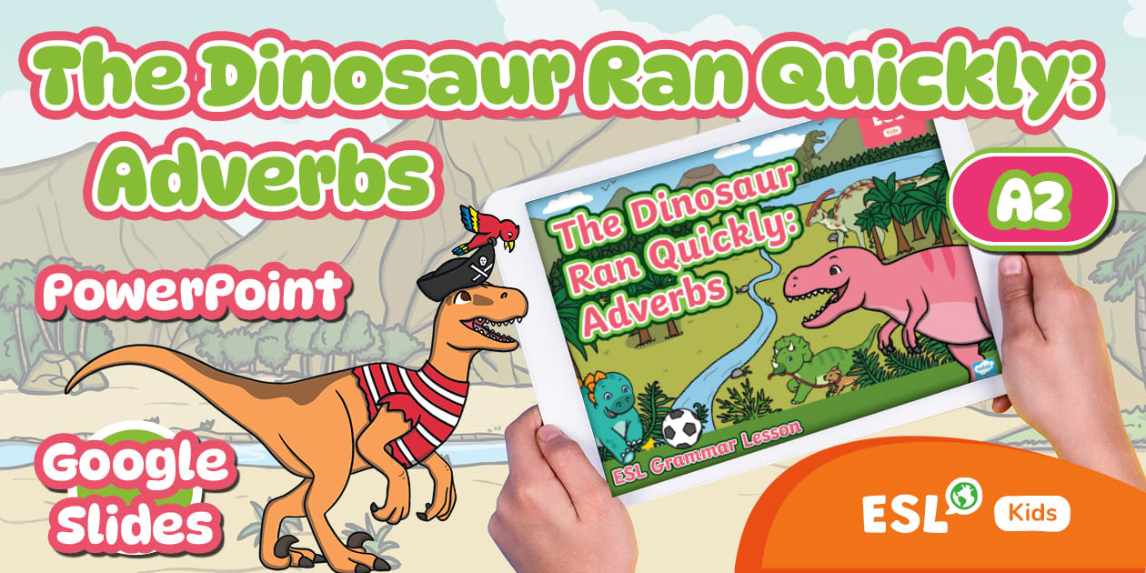 ESL Adverbs of Manner Grammar Lesson [Kids, A2]