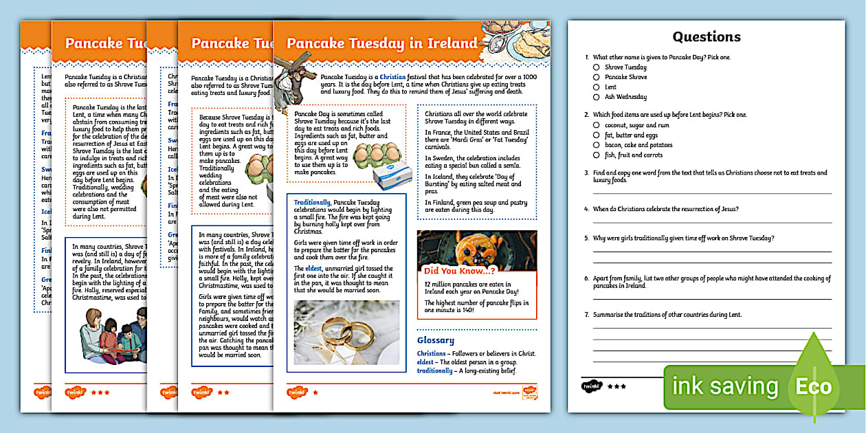 Shrove Tuesday | KS2 Resources (profesor hizo) - Twinkl