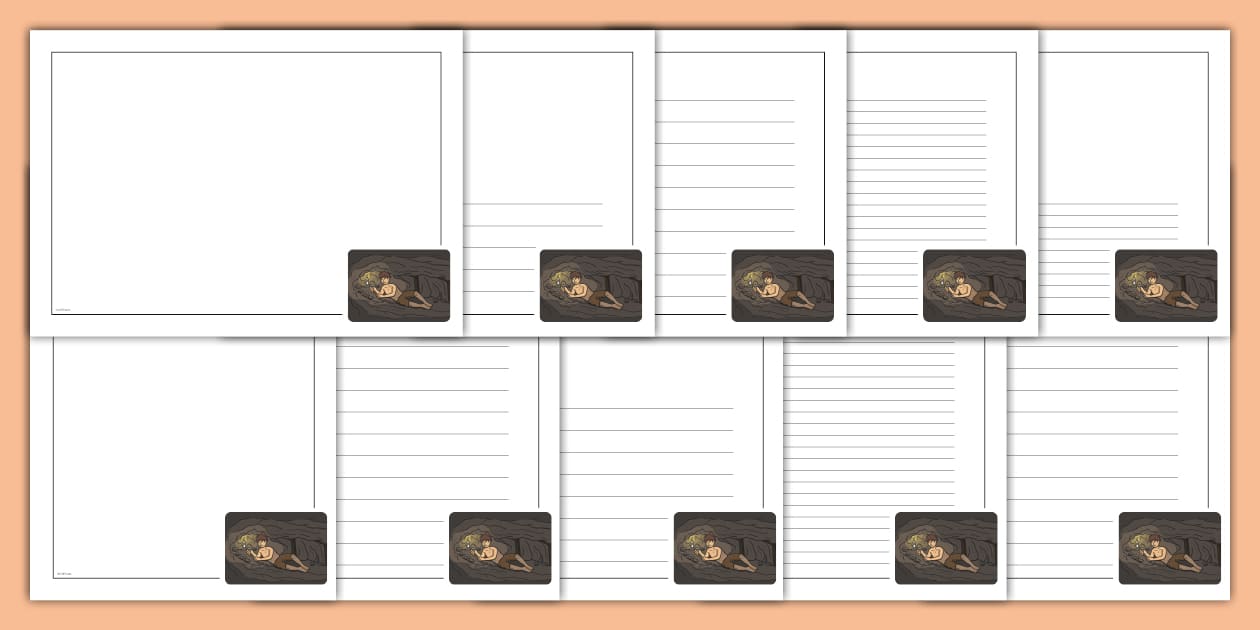 Simple Blank Coal Mine Page Border | Page Borders | Twinkl