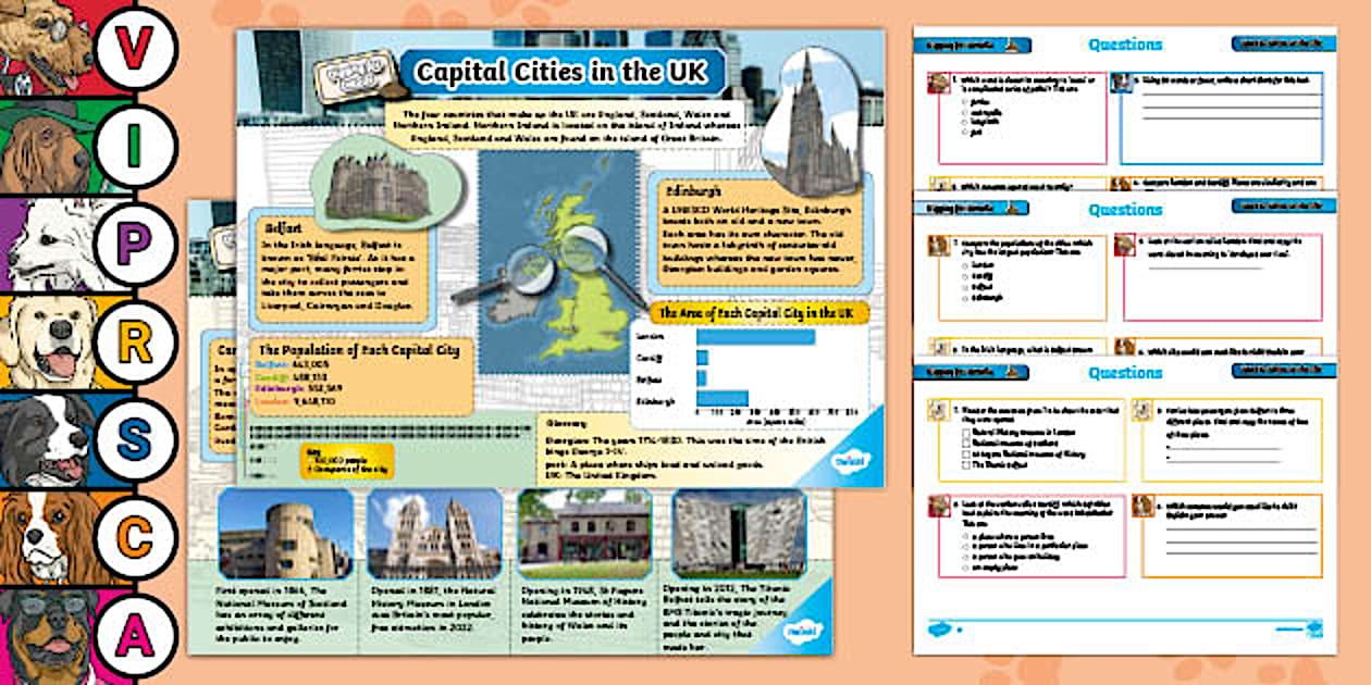 LKS2 Digging for Details: Capital Cities in the UK Infographic ...