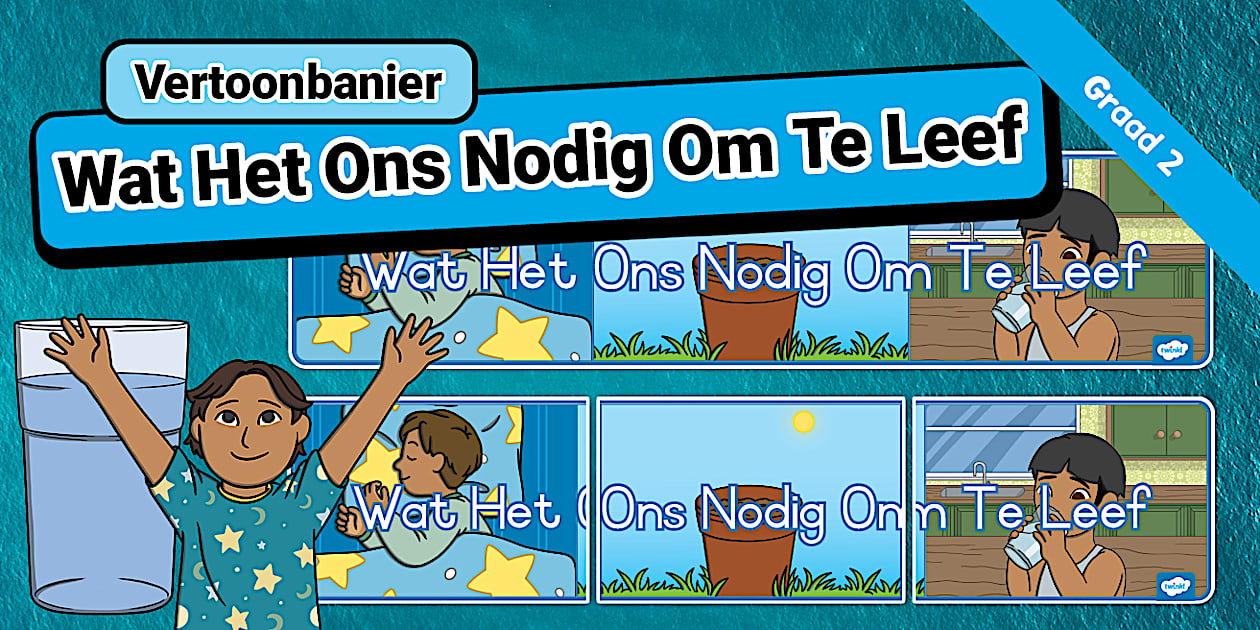 * NEW * Graad 2 Lewensvaardighede Vertoonbanier