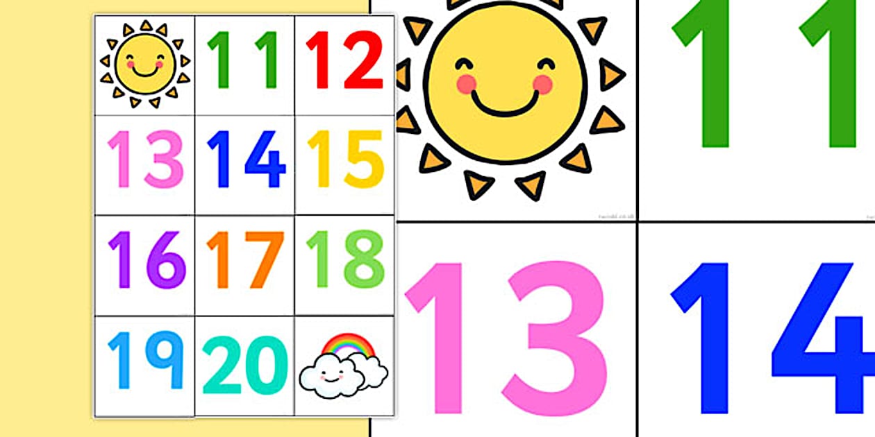Bee-Bot Number Mat 11-20 | EYLF Teaching Materials | Twinkl