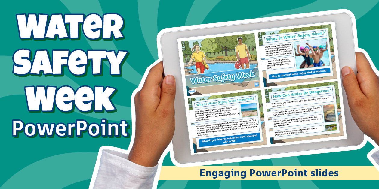 Water Safety Week KS2 PowerPoint - Twinkl