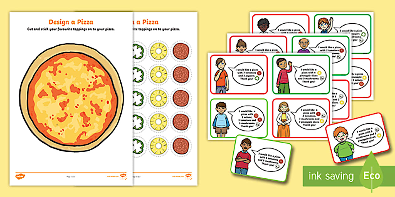 Pizza Toppings Recipe Counting Cards