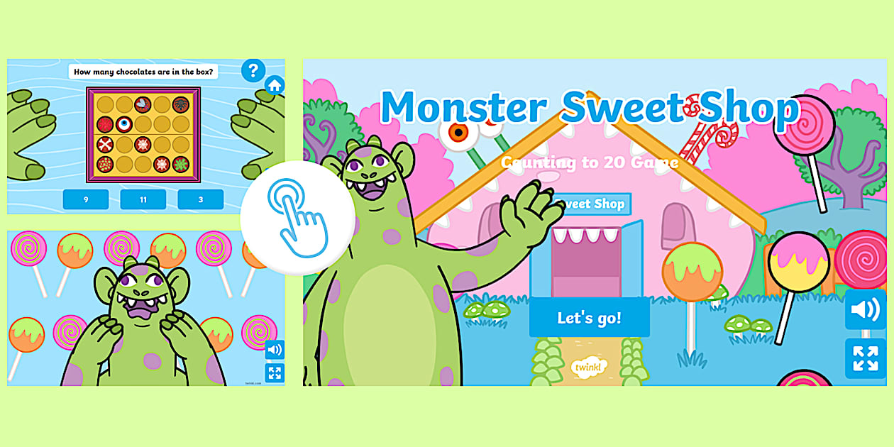 Counting to 20 - Number Game - Twinkl Go! (teacher made)