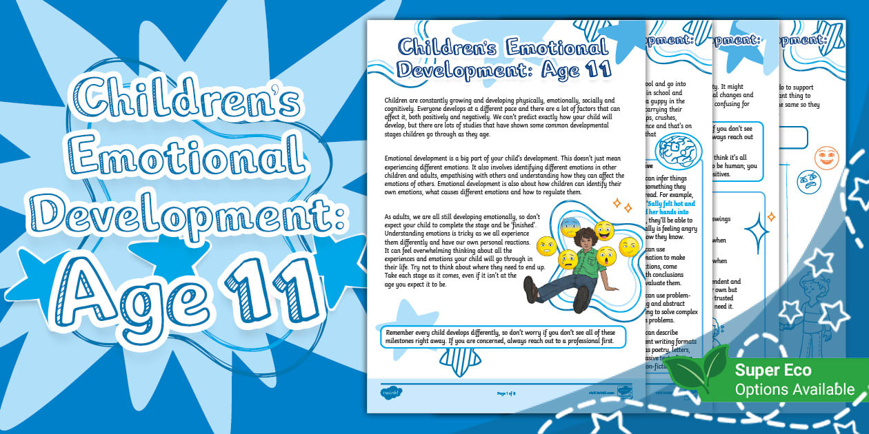 Children's Emotional Development: Age 11
