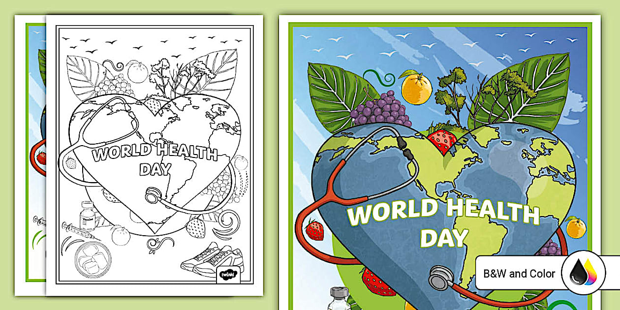 World Health Day Poster for Grades 3-5 | Twinkl USA
