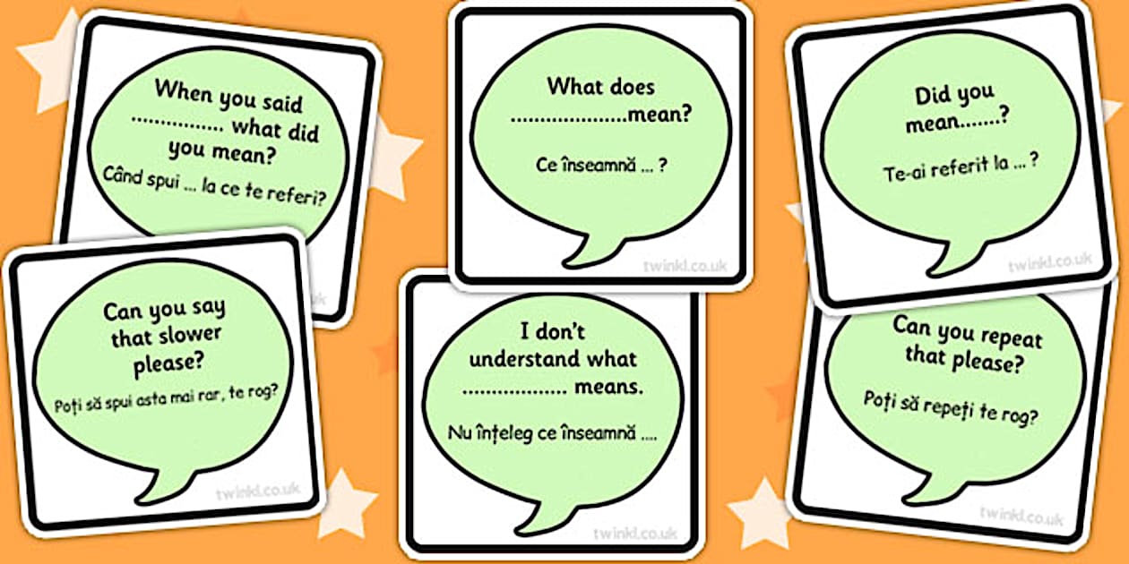 Prompt Card for Clarification EAL Romanian Translation - romanian