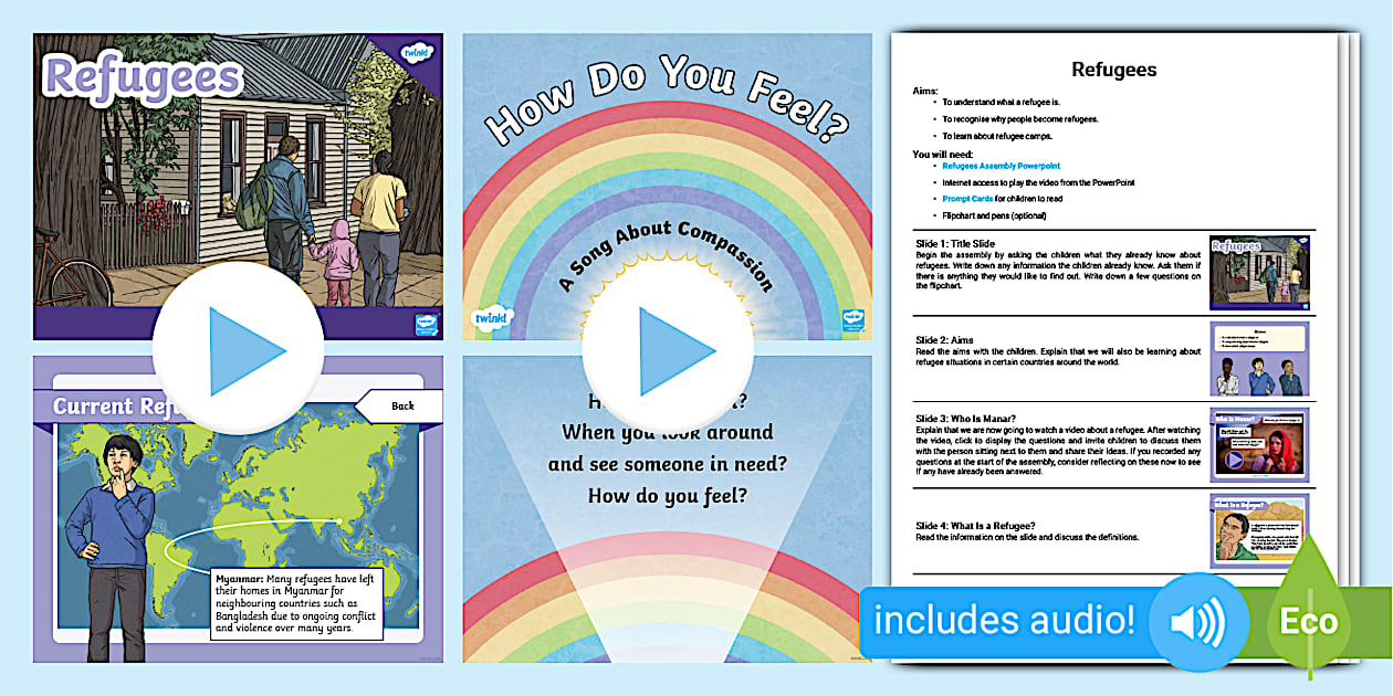 👉 Song Refugee Pack | World Refugee Day | Twinkl Resources