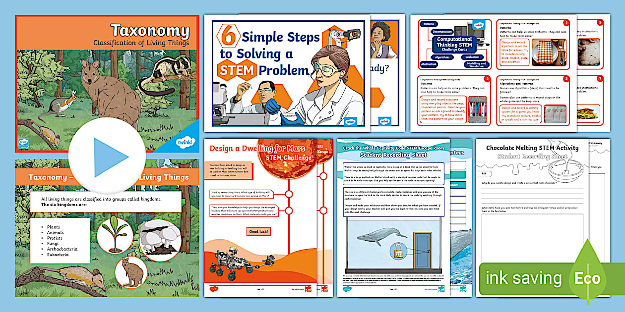 Australia Year 3-6 STEM Taster Resource Pack