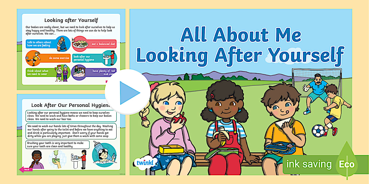All About Me PowerPoint | Looking after Yourself | Twinkl ZA