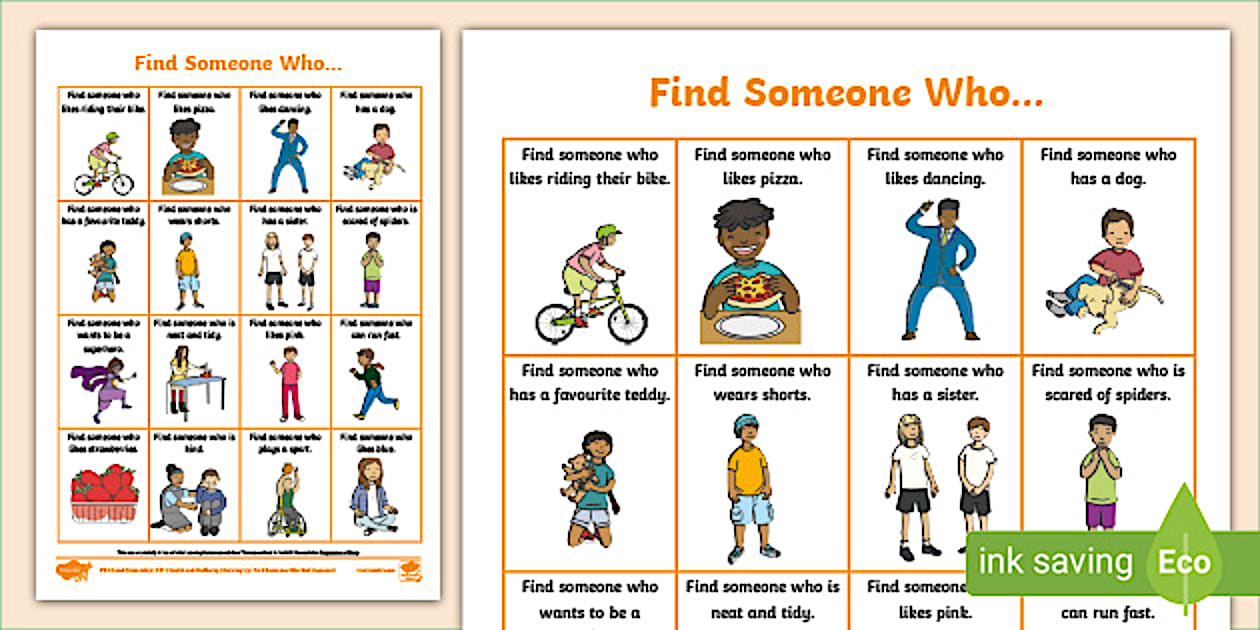 RSHE Similarities & Differences - KS1 Similarities Activity