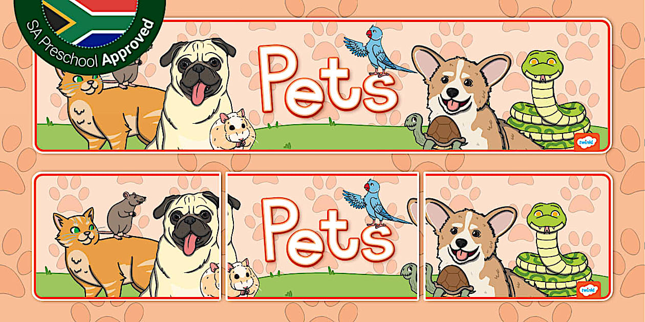 Pets: Display Banner (teacher made) - Twinkl