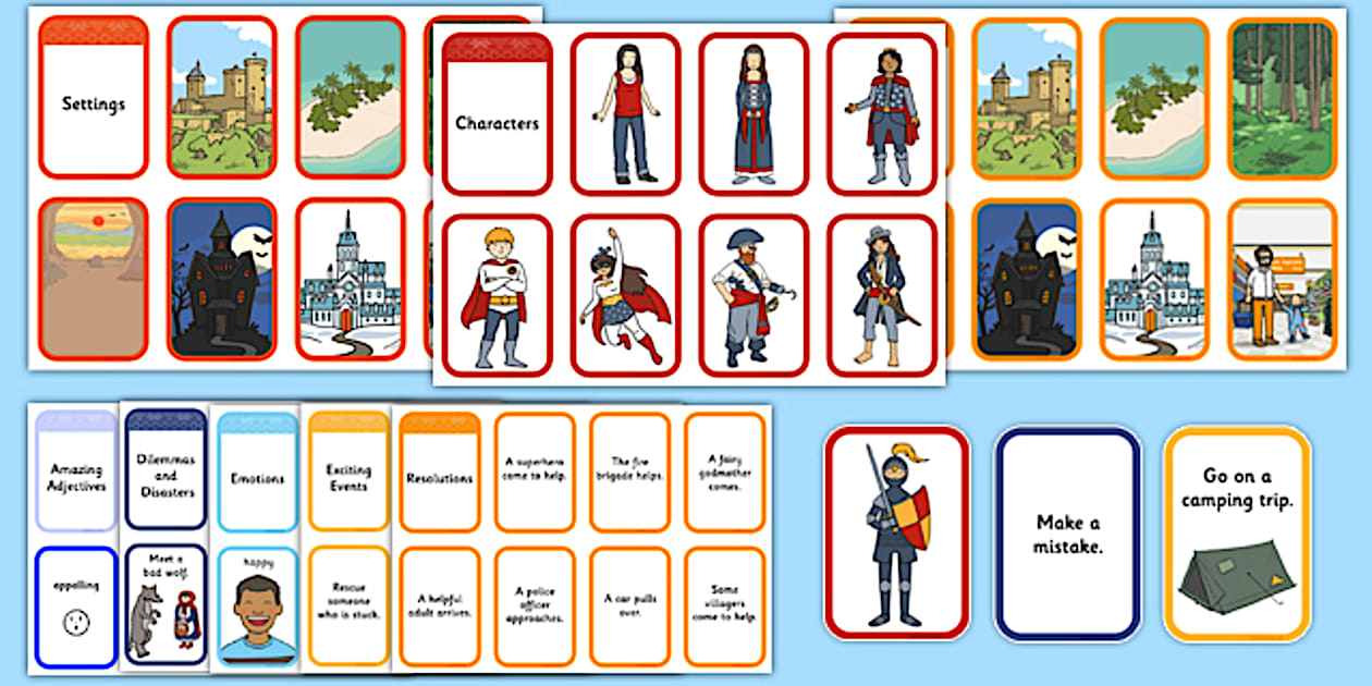 Storytelling Prompt Cards Pack (teacher made) - Twinkl