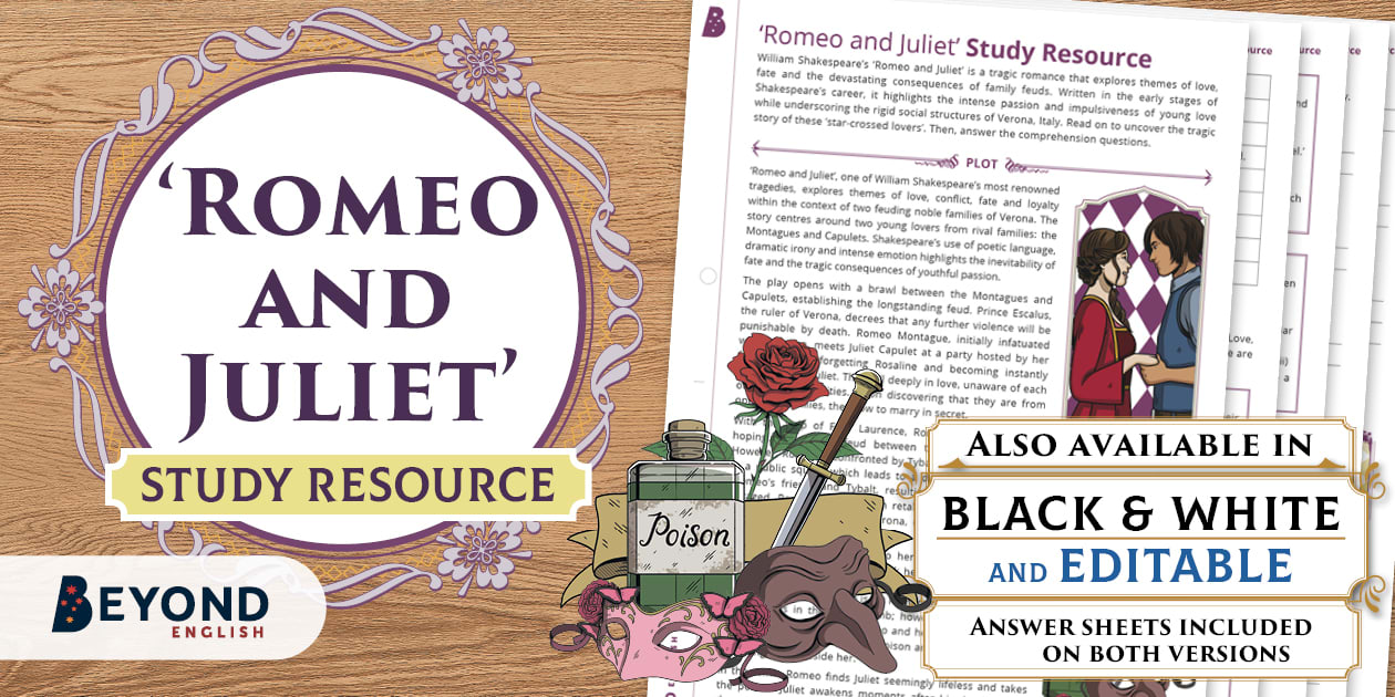'Romeo and Juliet' Study Resource