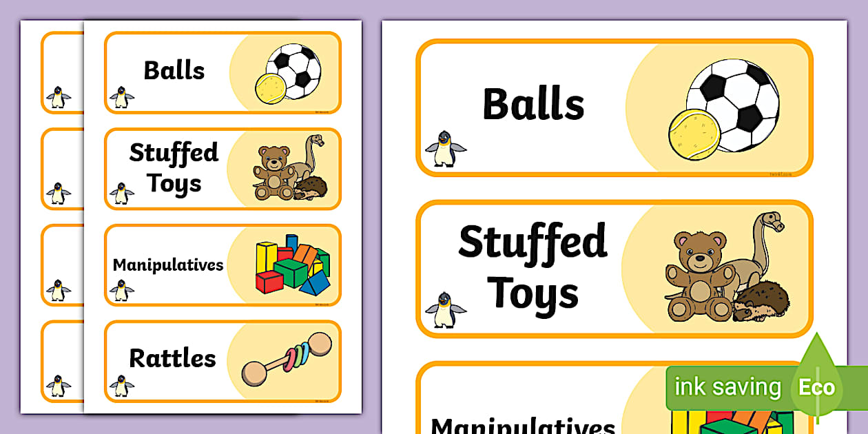 Penguin Themed Editable Additional Resource Labels - Twinkl