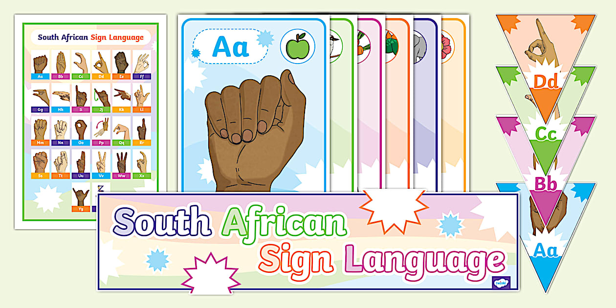 SASL Display Pack (teacher made) - Twinkl