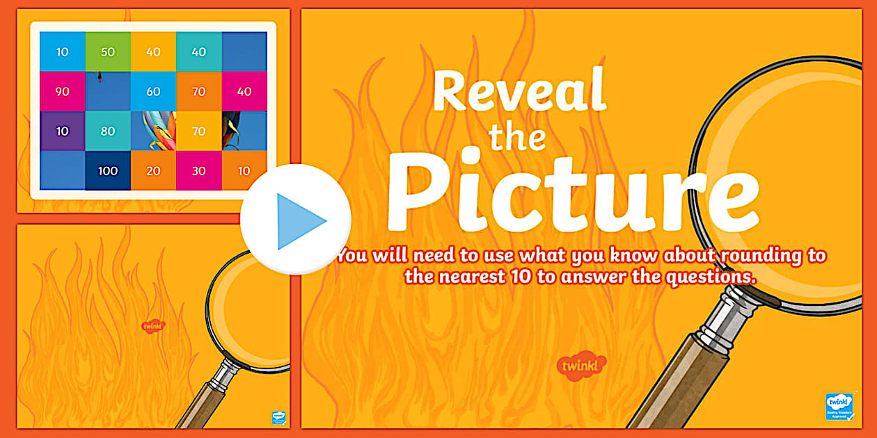 Rounding Starter – Reveal the Picture PowerPoint – CfE