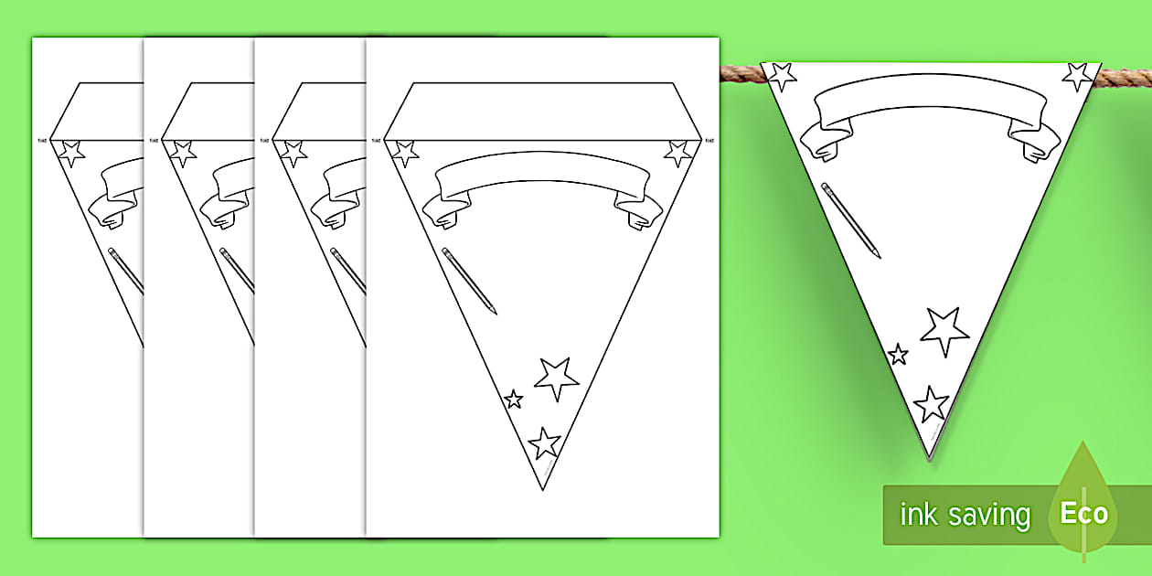 Student Goals Bunting (teacher made) - Twinkl