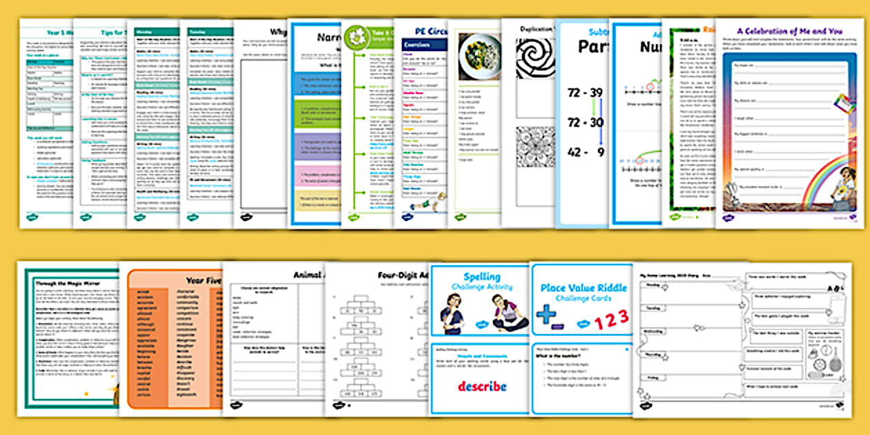 Year 5 Term 2 Week 2 School Closure Home Learning Pack