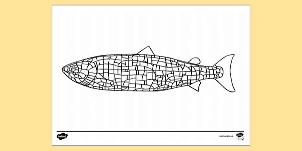 Fish Colouring | Colouring Sheets for Adults (teacher made)