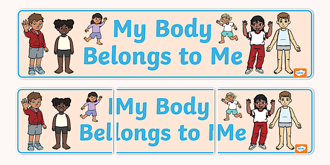 RSHP My Body Belongs to Me Display Banner (teacher made)