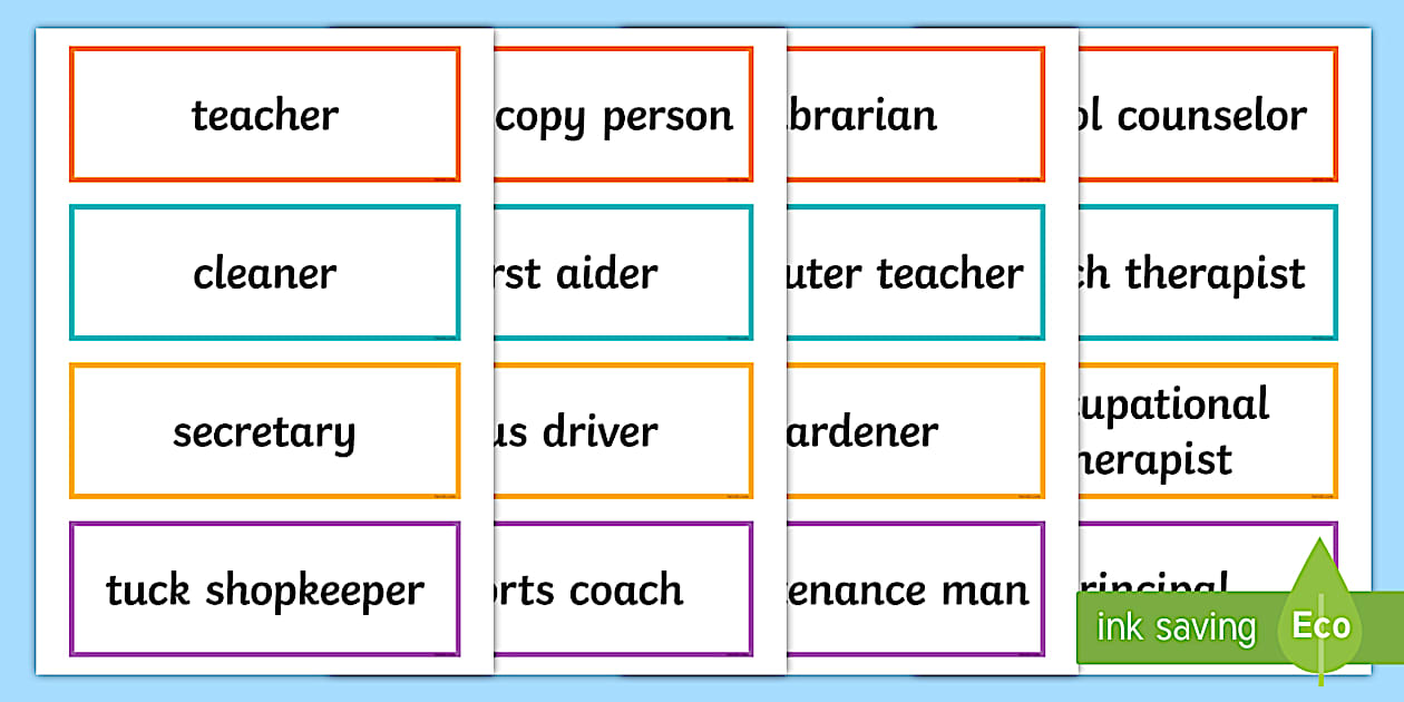 South Africa Workers' Day 1st May Word Cards (teacher made)