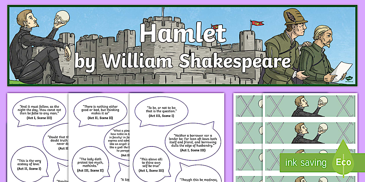 KS2 Hamlet Display Pack (teacher made) - Twinkl